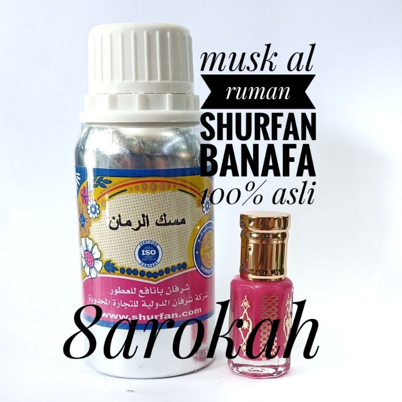 Jual Musk Al Ruman By Shurfan Banafa Misk Roman Misik Parfum Import Arab Saudi Murni Tanpa ...