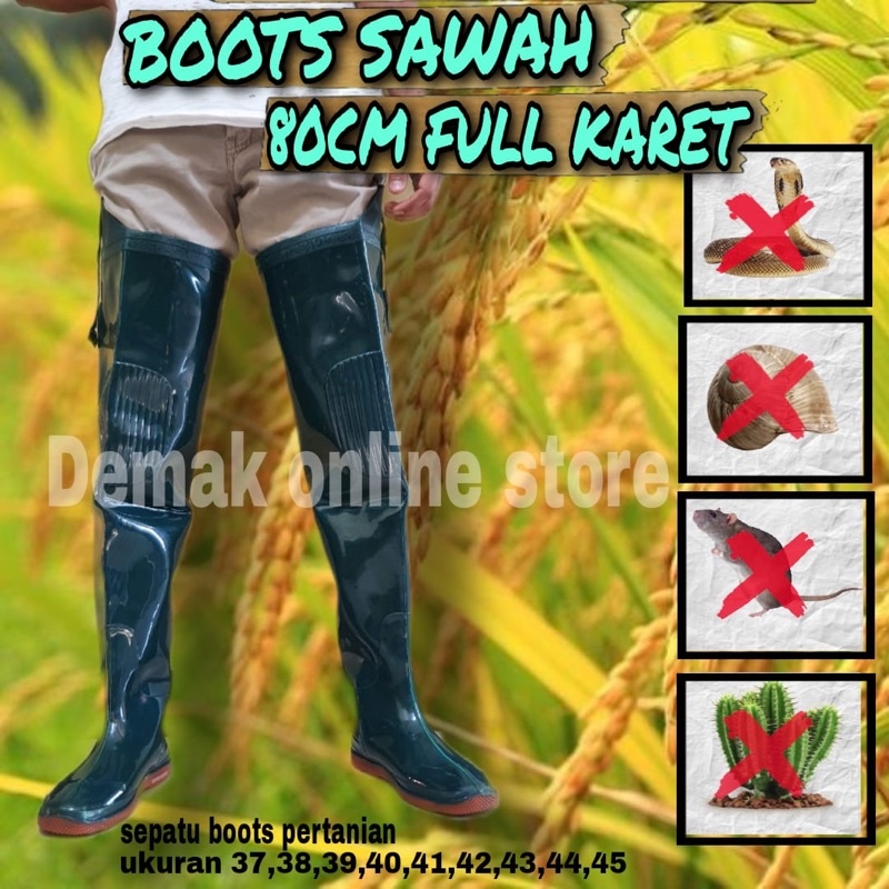 Jual SEPATU SAWAH ANTI KEONG ANTI HEWAN BERBAHAYA | Shopee Indonesia