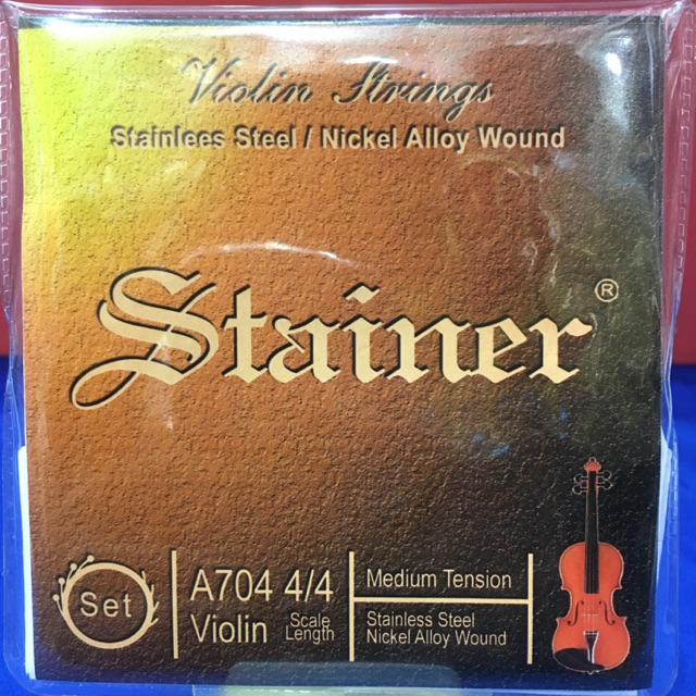 Jual Violin String Stainer A704 4/4 - senar biola stainer per set ...
