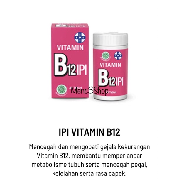 Jual IPI vitamin B12 | Shopee Indonesia