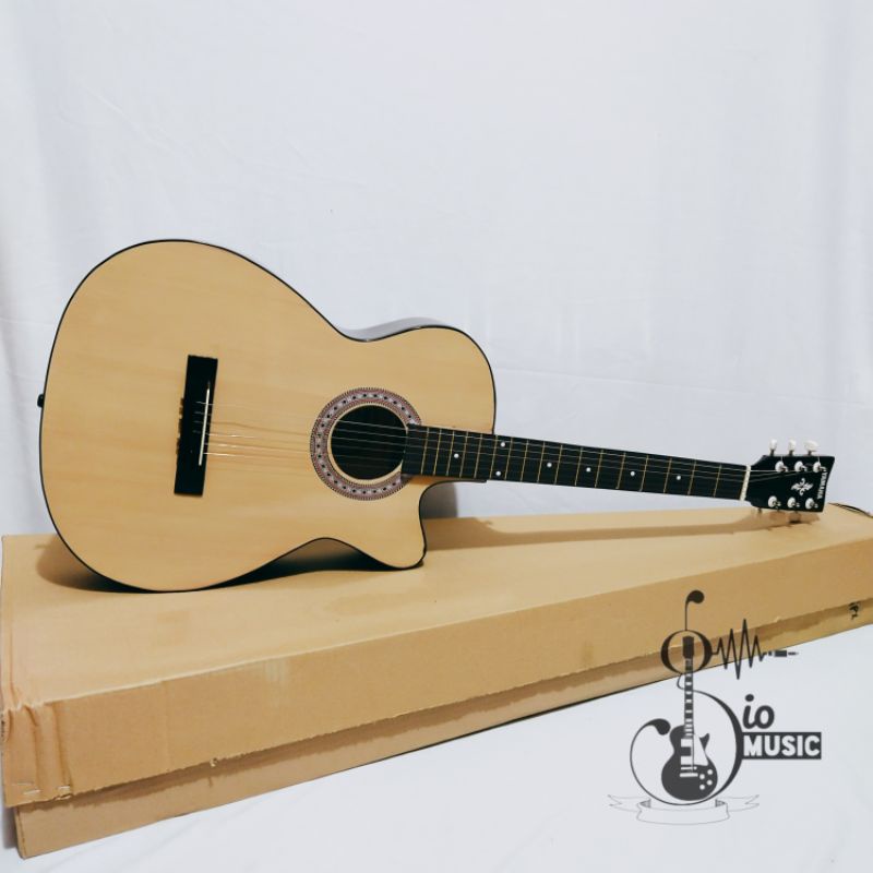 Jual Gitar Cort ad810 OP jumbo akustik elektrik tanam besi High medium | Shopee Indonesia