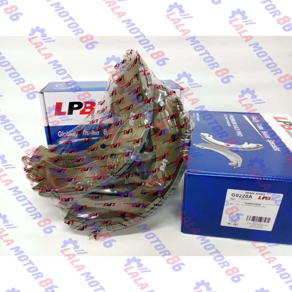 Jual KAMPAS REM BELAKANG MITSUBISHI L200 TRITON S/C DISC BRAKE SHOE LPB ...
