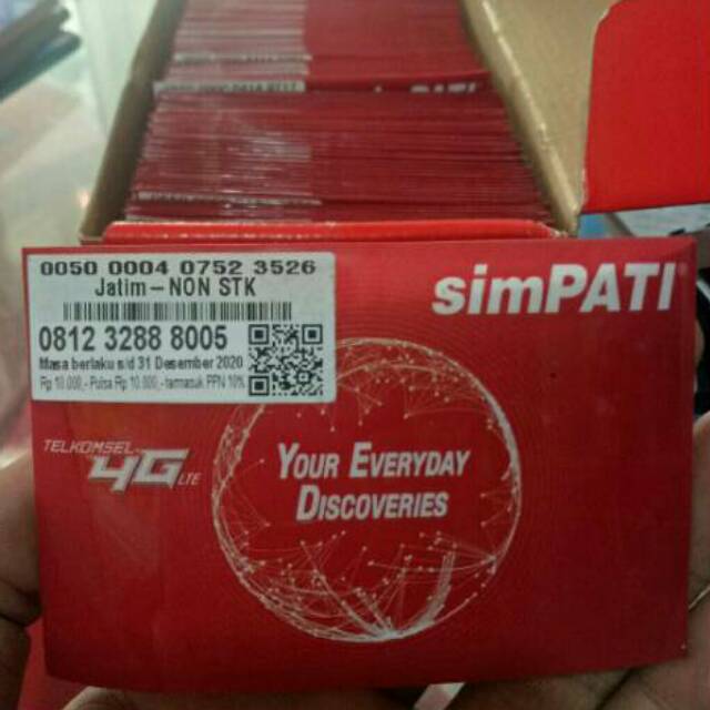 Jual Sim Card Telkomsel Simpati Red (Nomor Cantik) | Shopee Indonesia