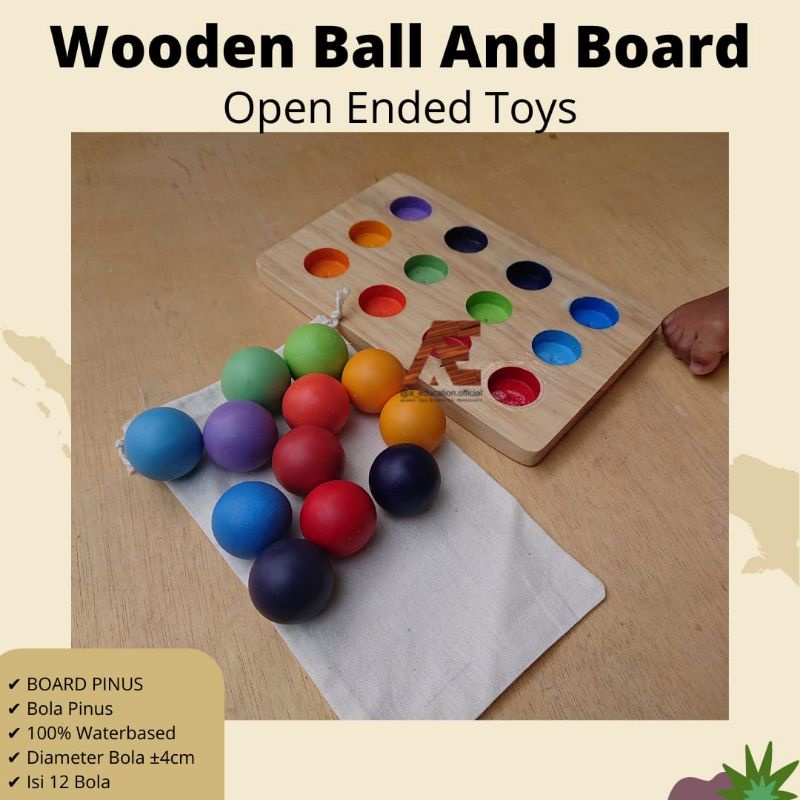 Jual Sorting Board rainbow with Ball Sortingboard rainbow | Shopee ...