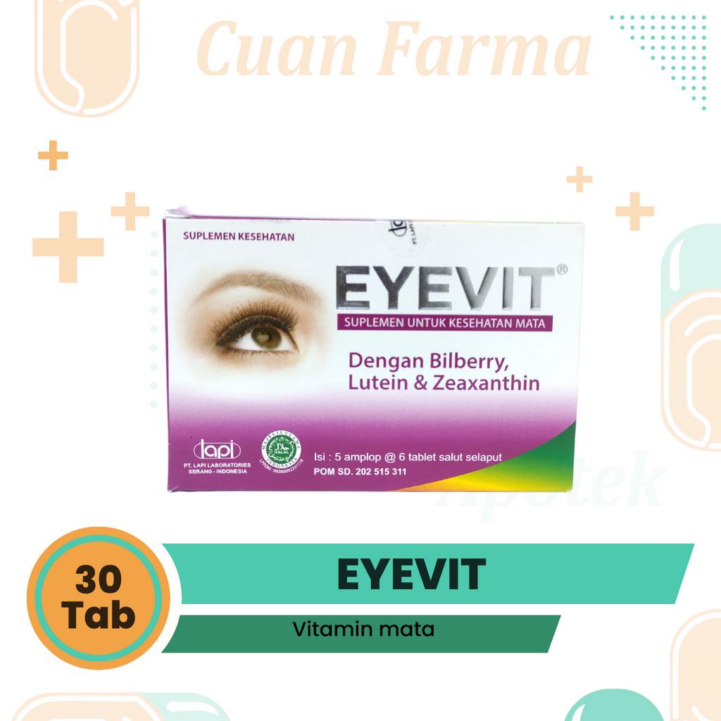 Jual EYEVIT TABLET STRIP BOX | Shopee Indonesia