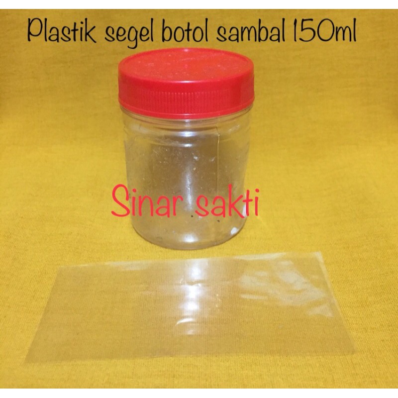 Jual plastik segel botol sambal isi 50 segel plastik | Shopee Indonesia