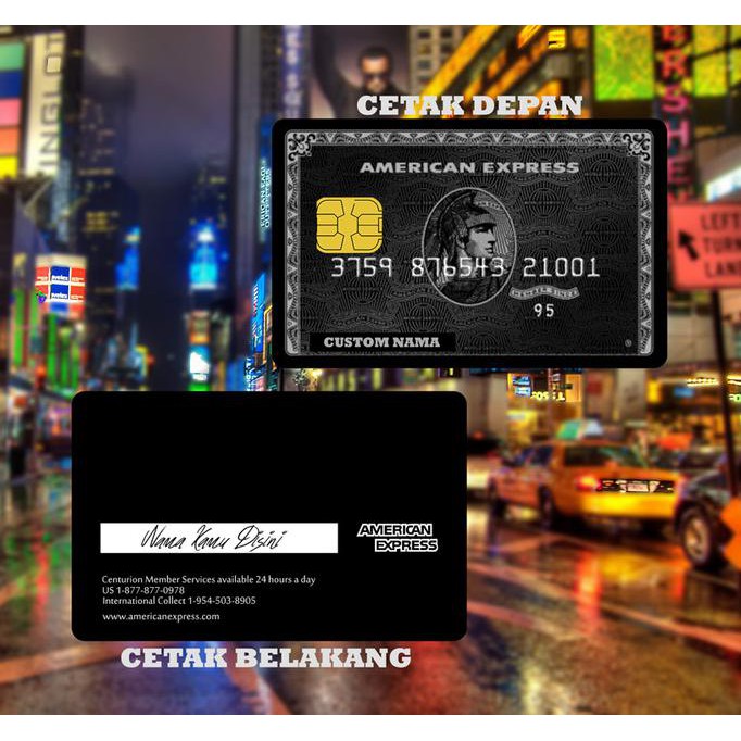 Jual KARTU FLAZZ BCA GEN 2 CUSTOM | EMONEY DESIGN AMEX BLACK CARD E ...
