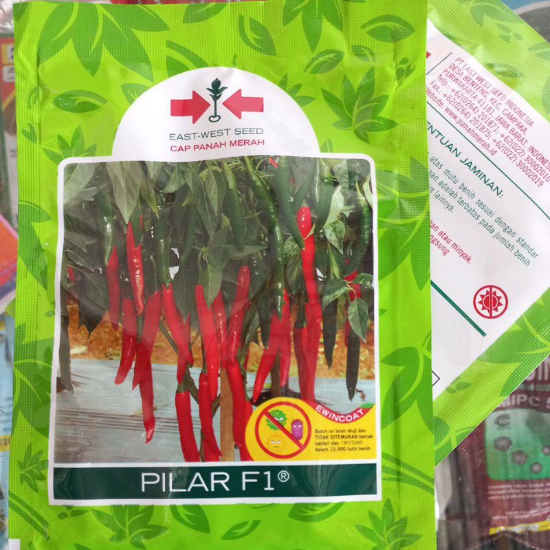 Jual Benih Cabe PILAR F1 1500 Butir Cap Panah Merah | Shopee Indonesia