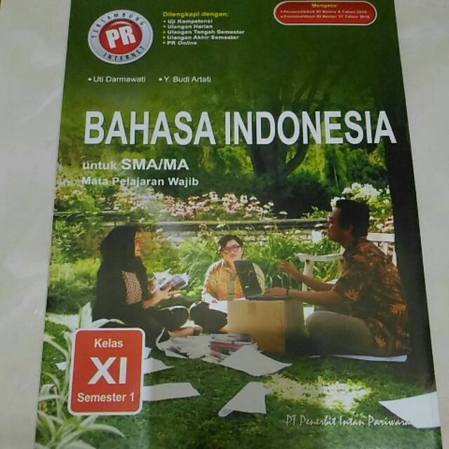 Jual Buku PR Bahasa Indonesia kelas 11A | Shopee Indonesia