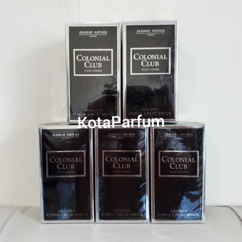 Jual Jeanne Arthes COLONIAL CLUB 100ml Parfum Original 100% | Shopee Indonesia