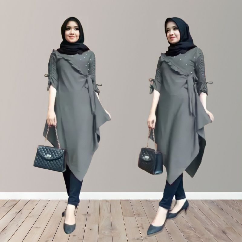Jual Tunik Wanita Terbaru 2022 Kekinian Remaja Muslim Dewasa Import ...