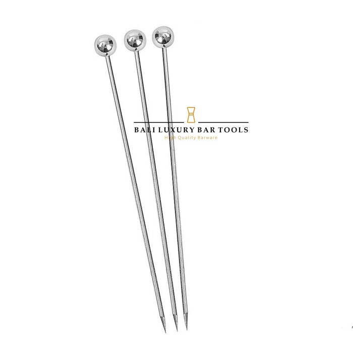 Jual Ball Head Cocktail Pick Stainless Steel | Shopee Indonesia