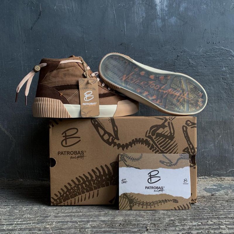 Jual BNIB Size 39 Patrobas X Never Too Lavish - Triassic High | Shopee ...