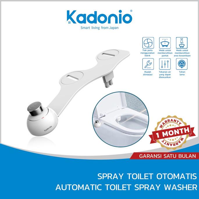 Jual Kadonio Flusher Toilet Pintar otomatis - Tanpa Listrik | Shopee ...