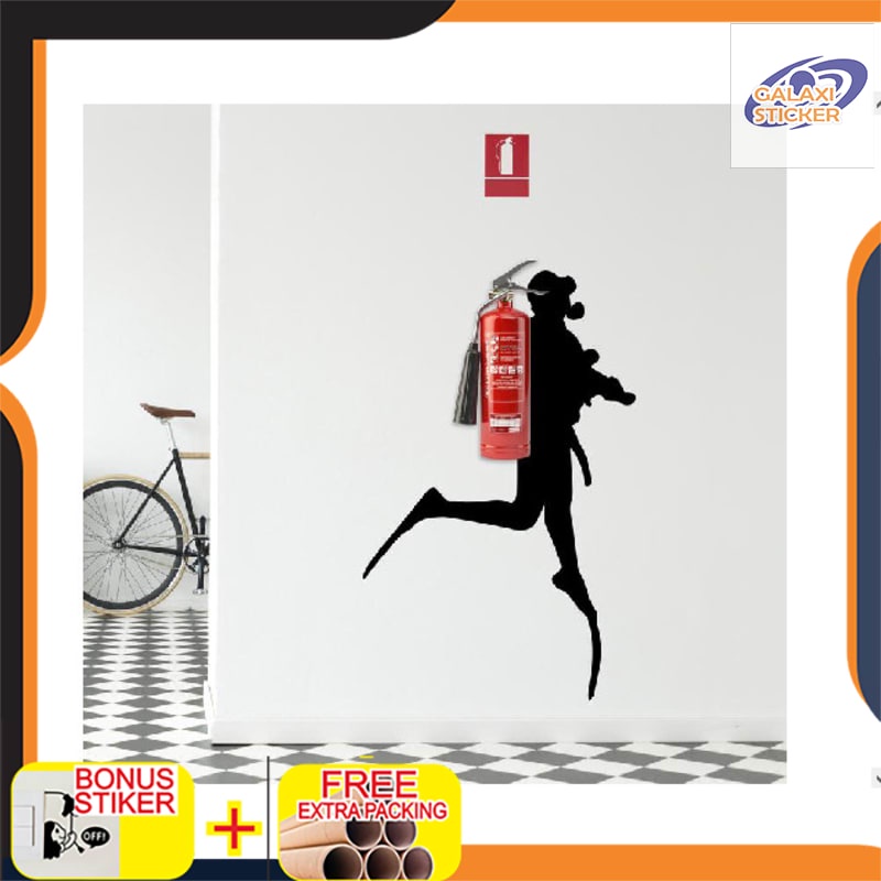 Jual Promo WallStiker Hiasan Dinding Diving Dekorasi APAR K3 Safety ...