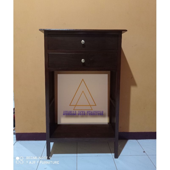 Jual meja dispenser kayu jati costum #meja dispenser pesanan kak ...