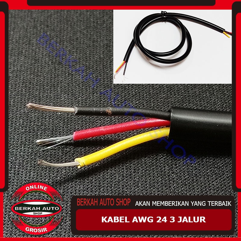 Jual Kabel Awg 24 3 jalur Original | Shopee Indonesia