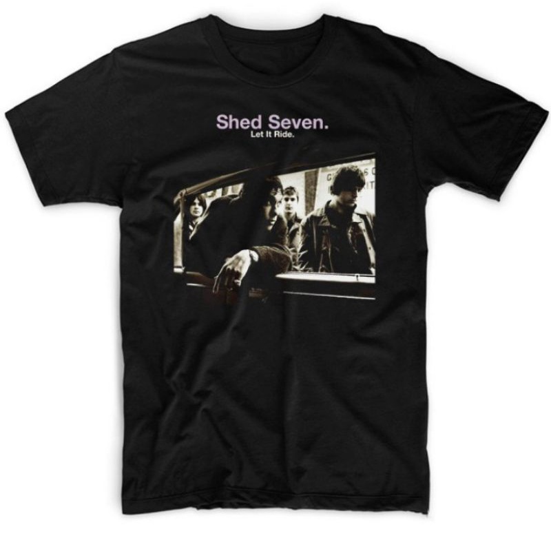 Jual Kaos Band SHED SEVEN - LET IT RIDE | Shopee Indonesia