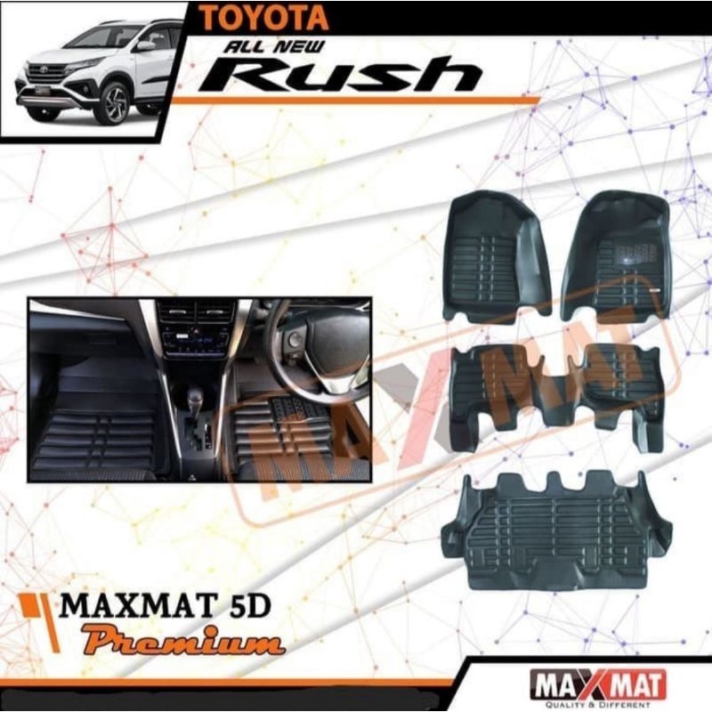 Jual Karpet Mobil Maxmat 5D All New Rush 2018 Premium / Karpet 5D ...