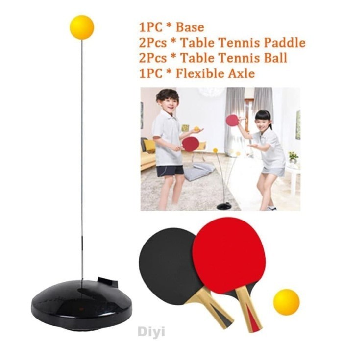 Jual TENIS MEJA ON THE SPOT Exercise TENIS bat and ball table Tennis Trainer Set Mainan Olahraga ...