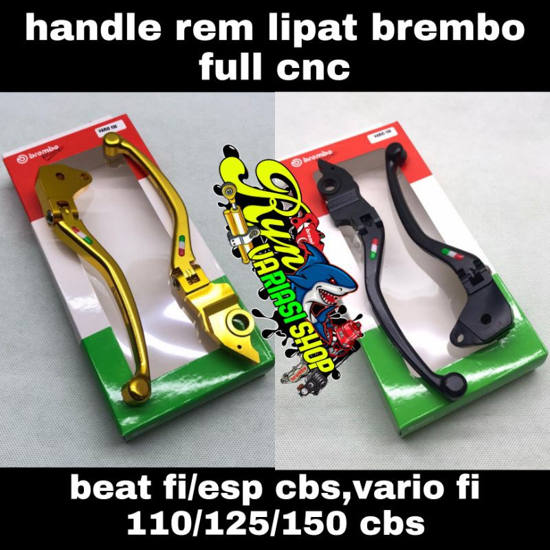 Jual handle handel rem cbs brmbo lipat full cnc beat fi beat beat esp ...