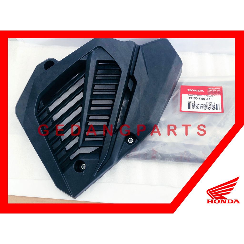 Jual COVER COMP RADIATOR VARIO 125 150 ESP ORI 19150-K59-A10 | Shopee ...
