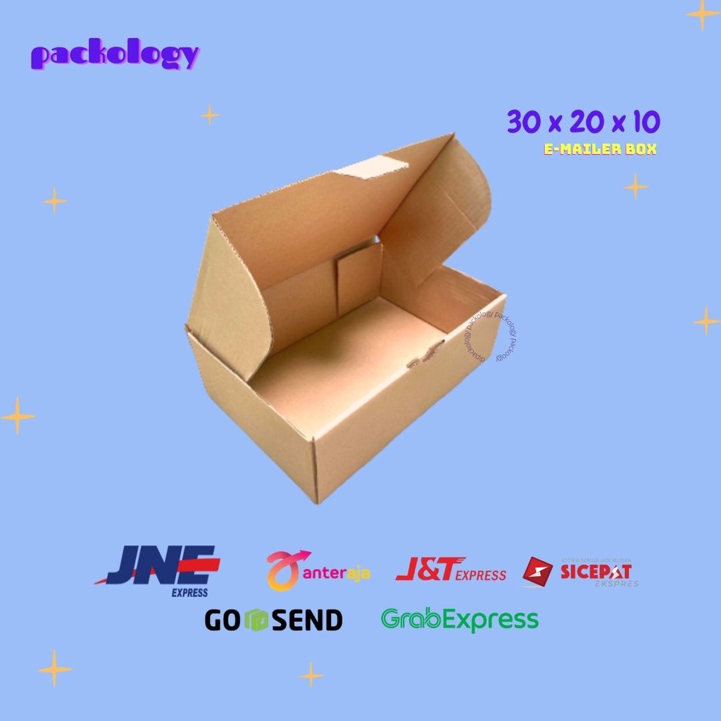 Jual Kardus 30x20x10 cm | Box Die Cut dan Easy Usage | Box Aksesories ...