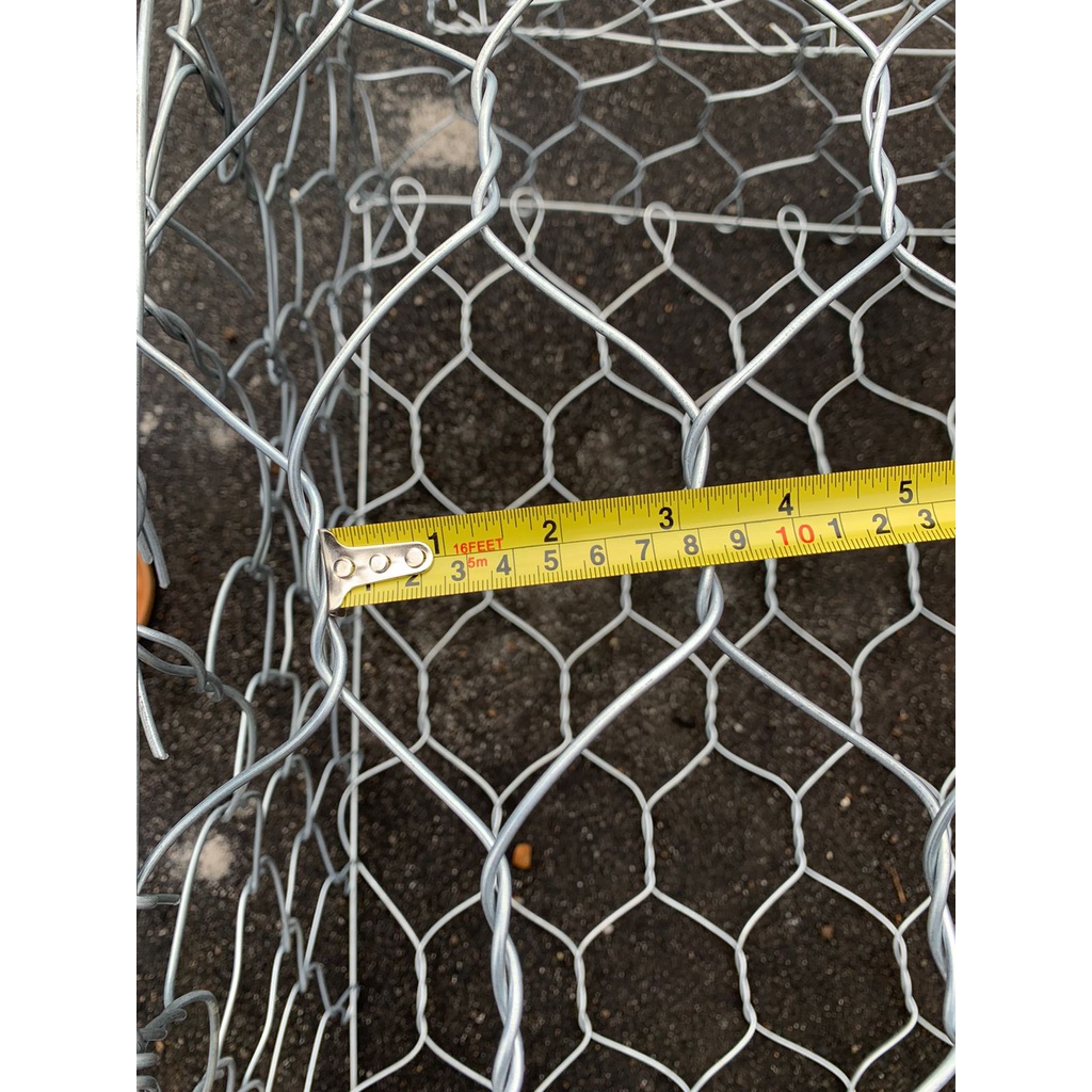 Jual Bronjong kawat galvanis ukuran 2x1x0,5m penggunaan kawat 2,7mm ...