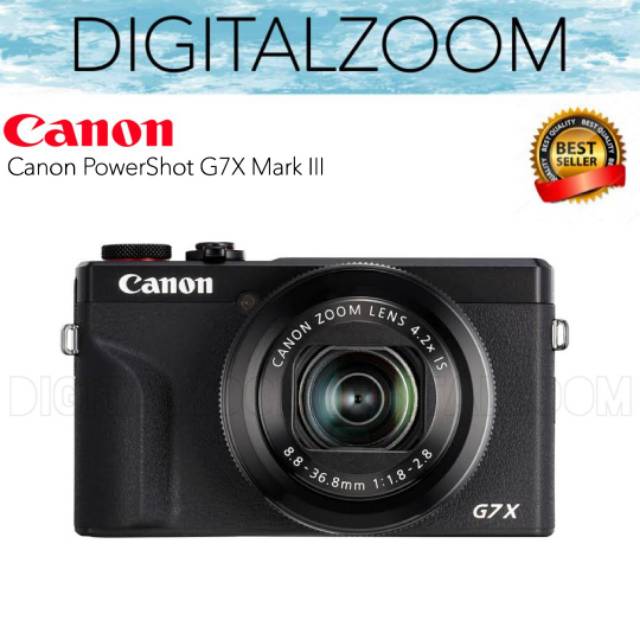 Jual Canon PowerShot G7X Mark III - Canon G7X Mark III Garansi Resmi | Shopee Indonesia
