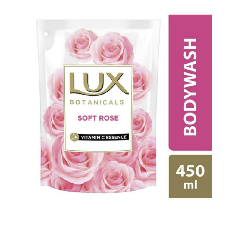 Jual LUX Body Wash Soft Rose Refill 450ml Sabun mandi cair lux | Shopee Indonesia