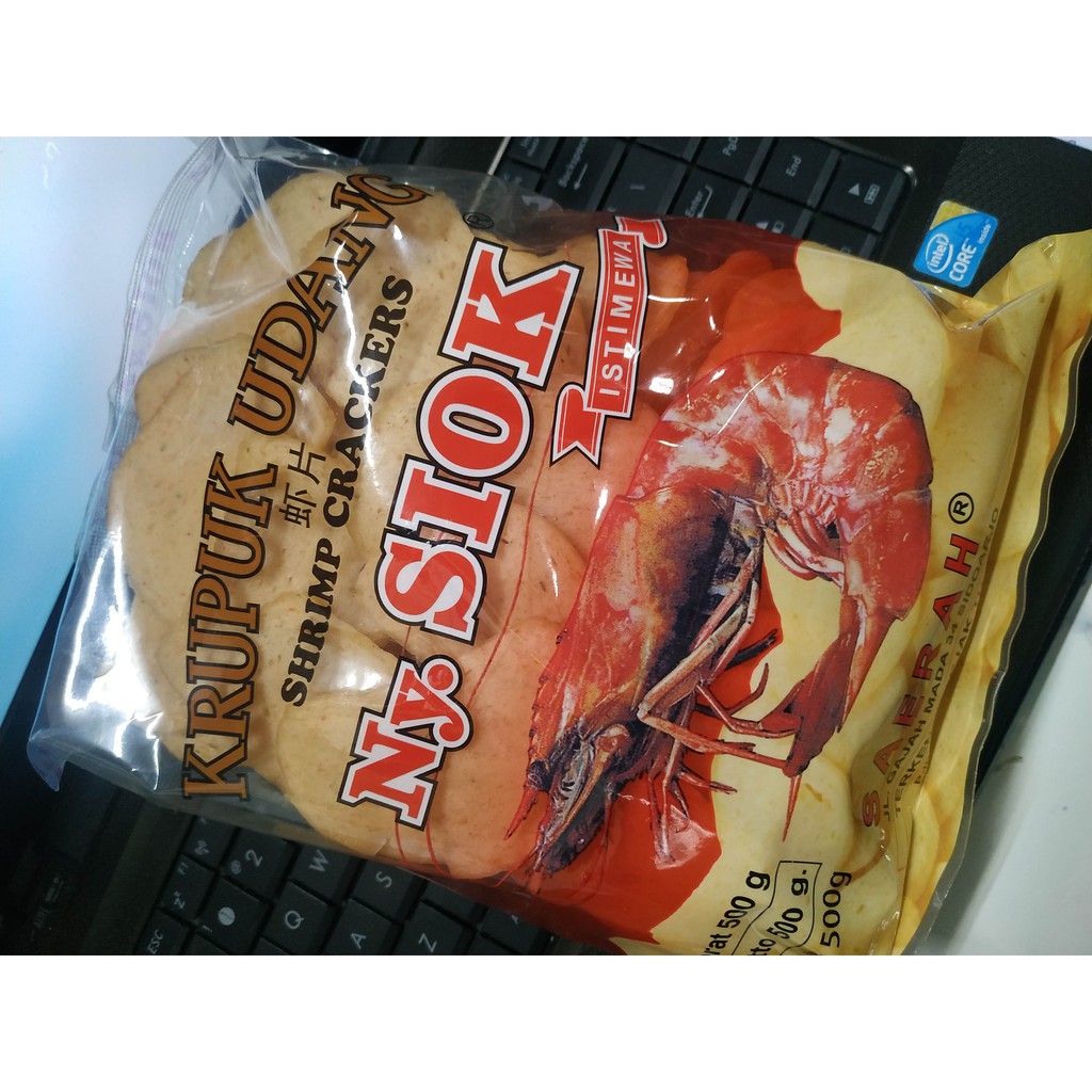Jual Kerupuk Udang Ny. Siok Oval 500gr | Shopee Indonesia