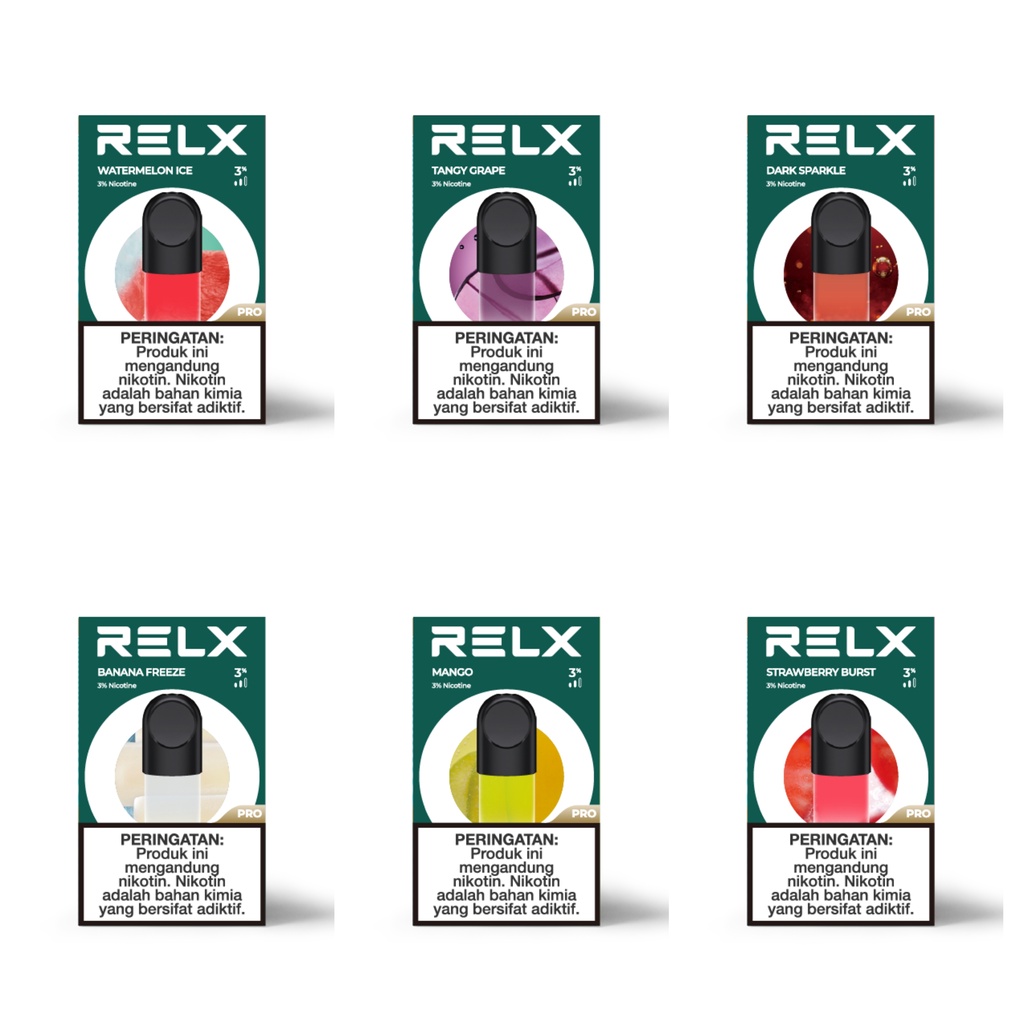 Jual RELX Pod Pro Semua rasa Isi 1 pod | Shopee Indonesia