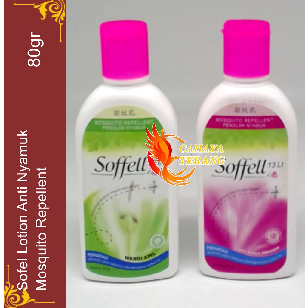 Jual Soffell Lotion Sofel Penolak Nyamuk /Soffel 80g | Shopee Indonesia