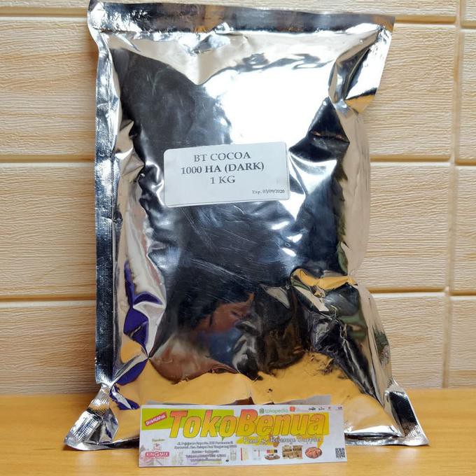 Jual BAHAN KUE BT JAVA COCOA DARK COKLAT MURNI 100% COCOA 1 KG PERISA ...