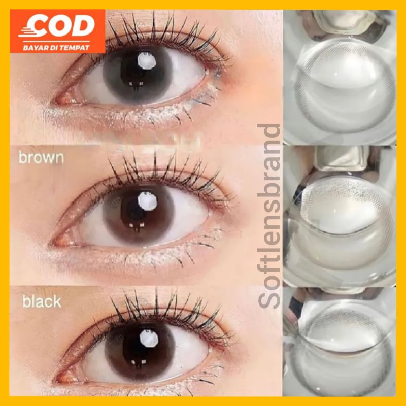 Jual ( COD ️ ) SOFTLENS SUPER NATURAL 14 MM - SOFTLENS MINUS NORMAL ...