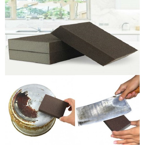 Jual Melamine Magic Sponge Busa Pembersih Karat Besi | Shopee Indonesia