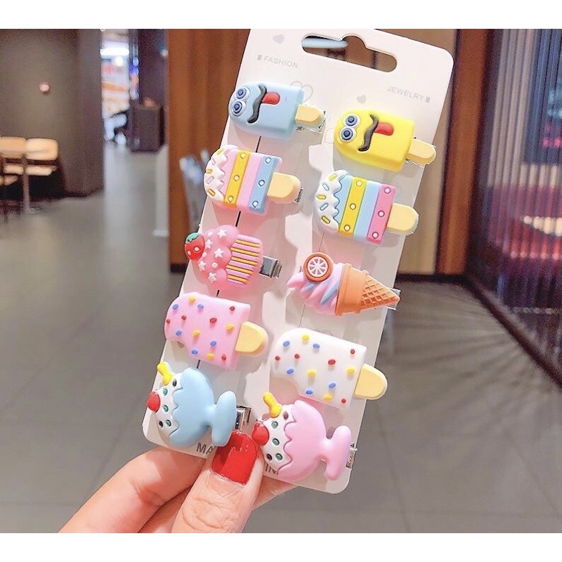 Jual Set Jepit Rambut Motif Kartun Buah Gaya Korea Untuk Anak | Shopee ...