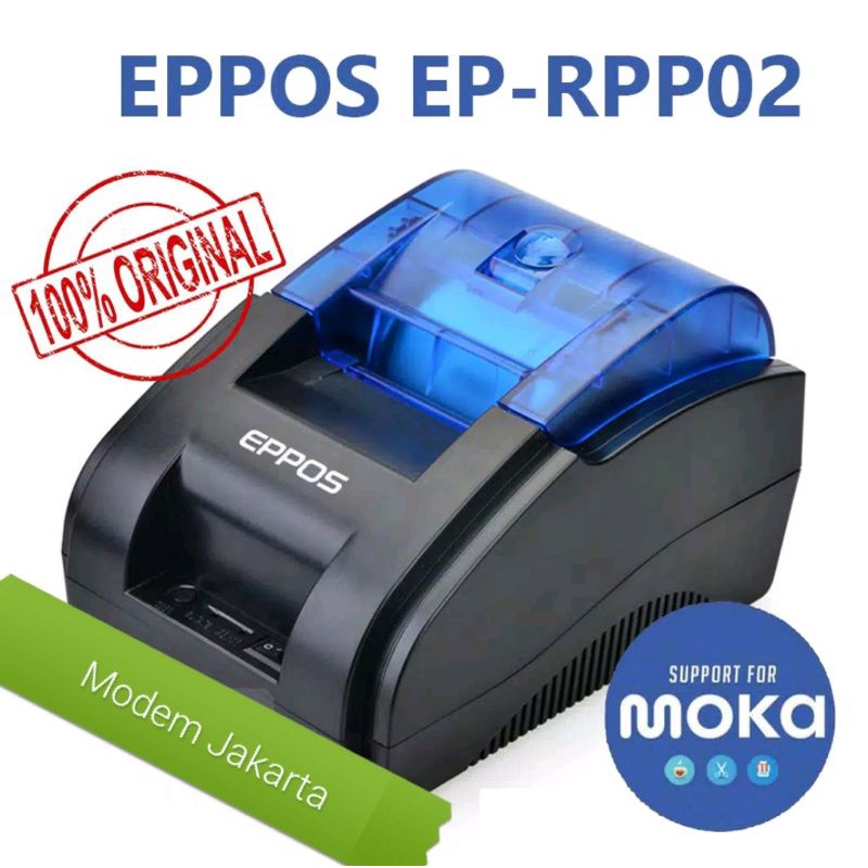 Jual Printer Bluetooth 58mm Original EPPOS EP-RPP02 Suport MOKA POS | Shopee Indonesia