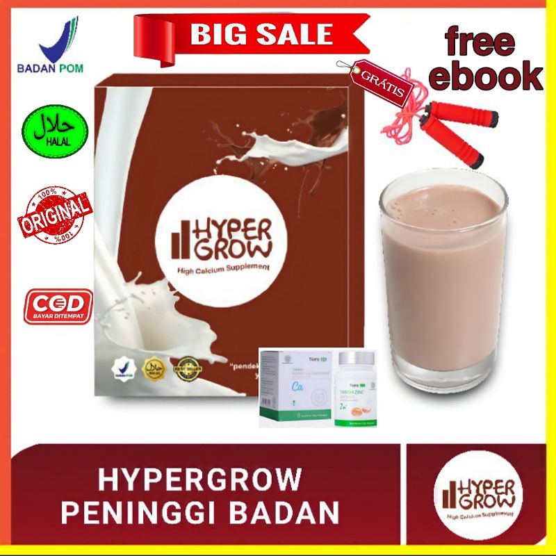 Jual HYPERGROW PENINGGI BADAN ORIGINAL HARGA DISTRIBUTOR | Shopee Indonesia
