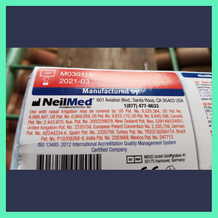Jual NEILMED, SINUS RINSE, PREMIXED PACKETS (MINIMAL PEMBELIAN 10 ...