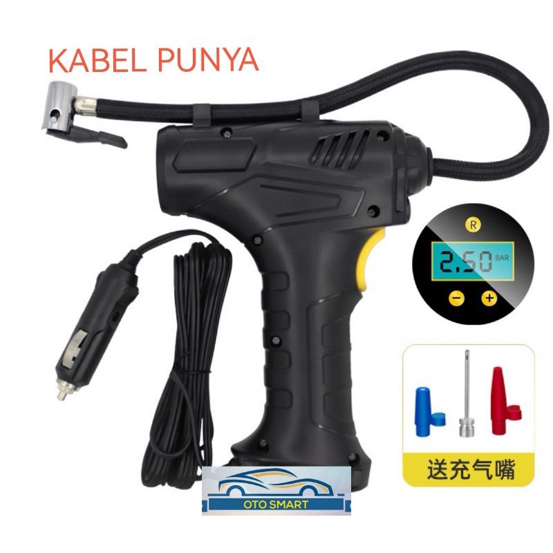 Jual Pompa Ban Mobil Truk Motor Elektrik Cek Tekanan Angin Digital ...