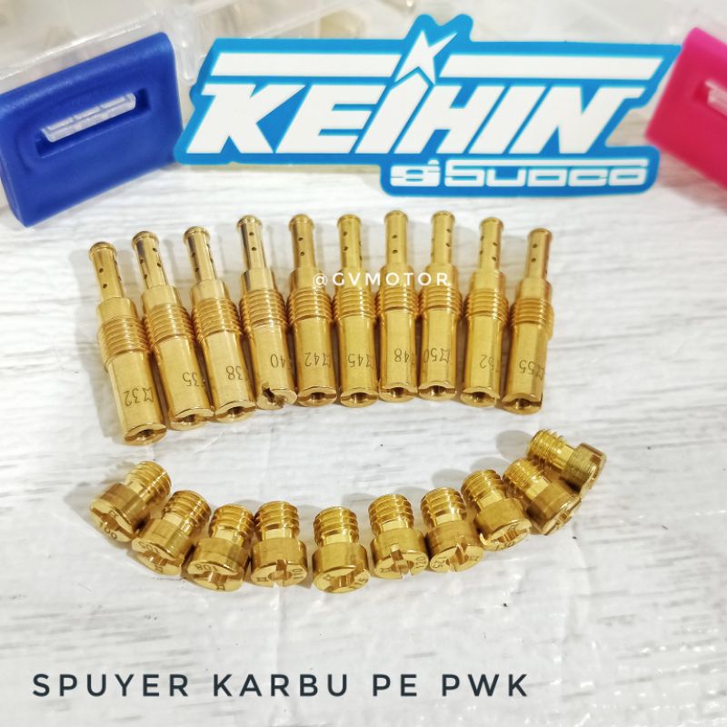 Jual Spuyer Karburator Spuyer Pilot Jet Main Jet Tuning Kit Repair Kit PE PWK | Shopee Indonesia