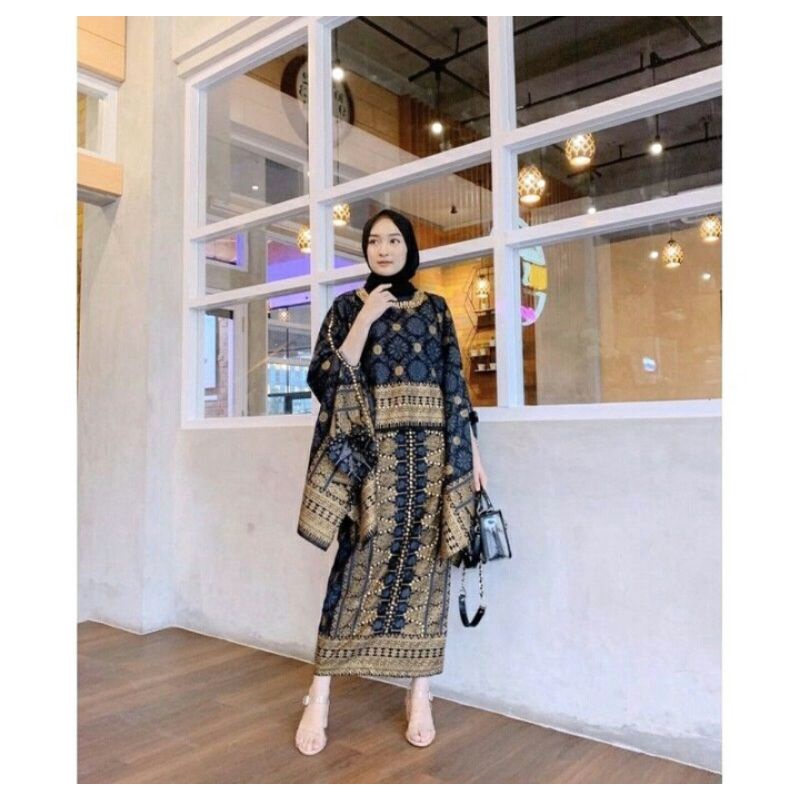 Jual SET COUPLE SONGKET SOIMAH/BATWING (ABU-ABU GOLD - HITAM GOLD ...