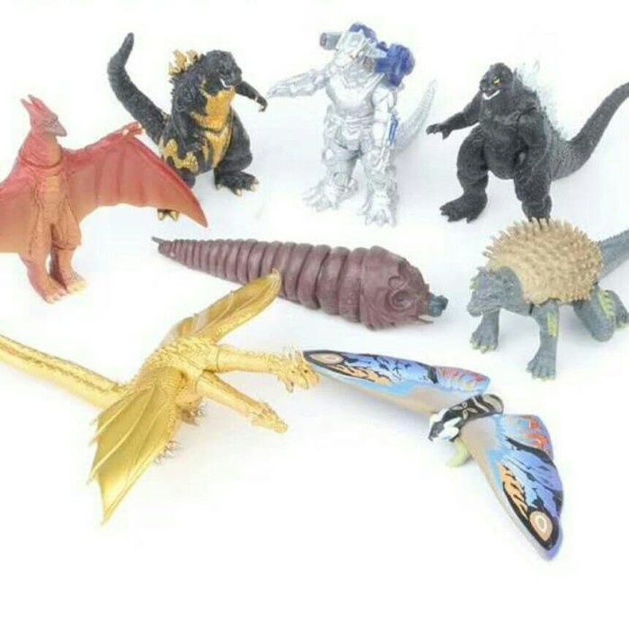 Jual Musuh Ultraman Monster Godzilla King Kaiju Montra Figure Set ...