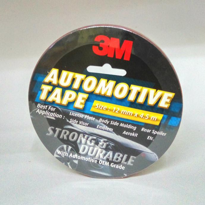 Jual 3M Automotive Double Tape - Double Tape Mobil , Ukuran 12 mm x 4.5 ...