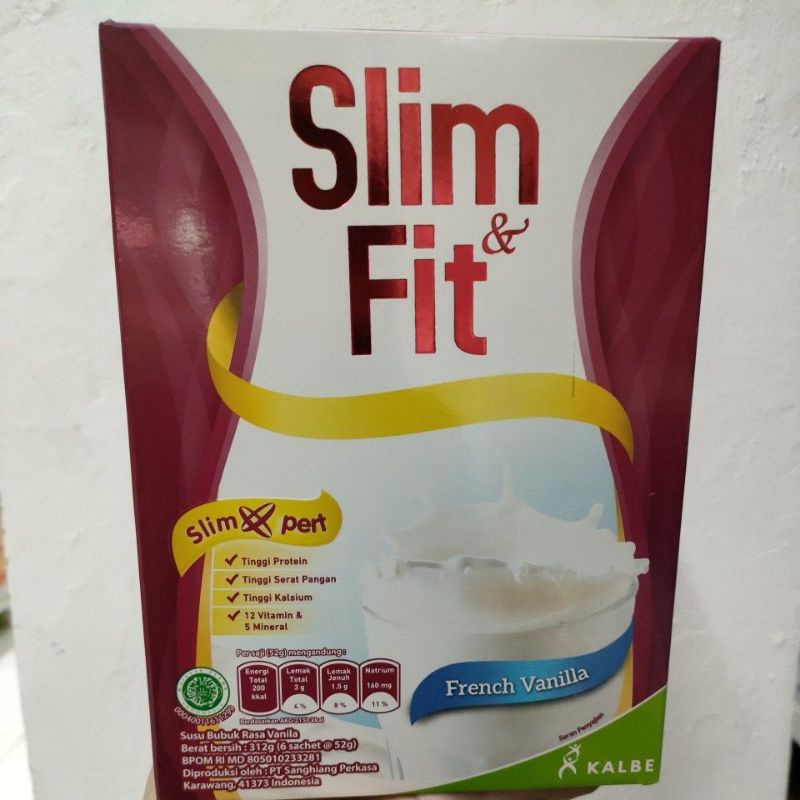 Jual susu slim & fit beli 1 bok free 1 sachet plus tempat makan ...