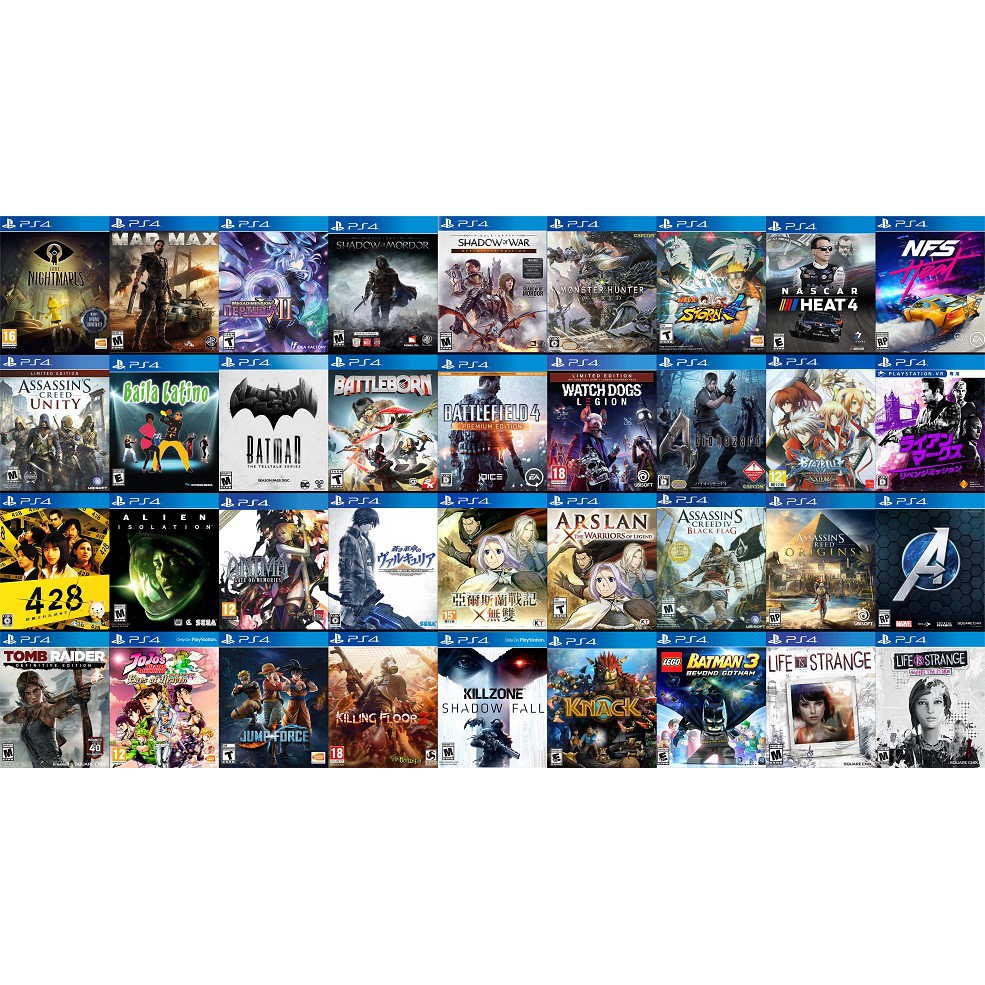 Jual Poster Rental PS4 89x50cm | Shopee Indonesia