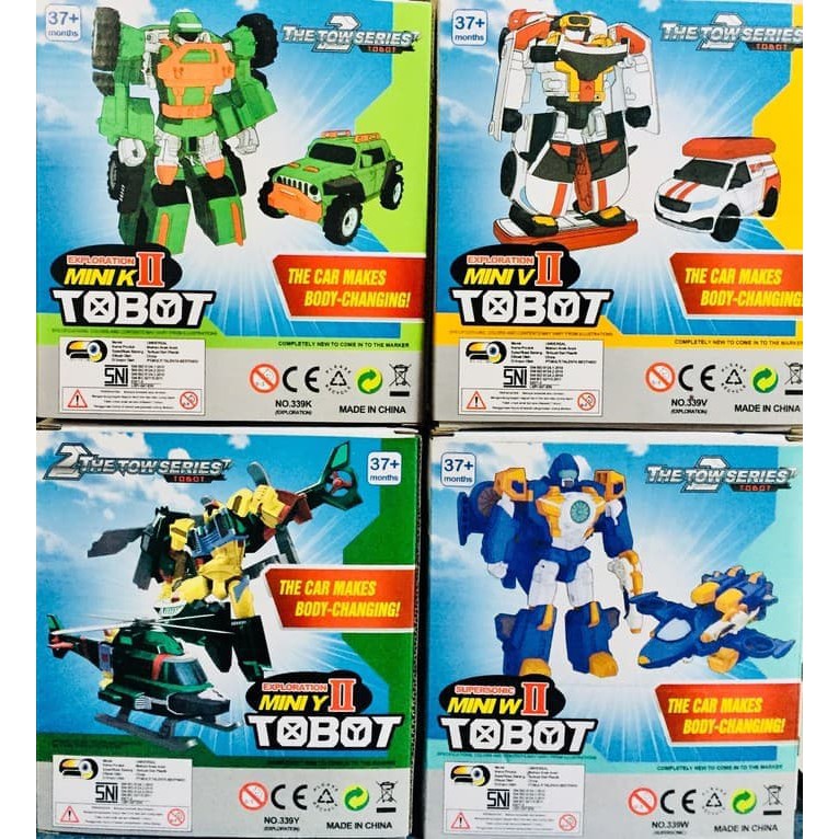 Jual TOBOT MINI 2 MAINAN ROBOT BISA JADI MOBIL TRANSFORM PRODUK SNI TL ...