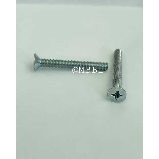 Jual Baut JF Putih M6x50 Per 10pcs | Shopee Indonesia