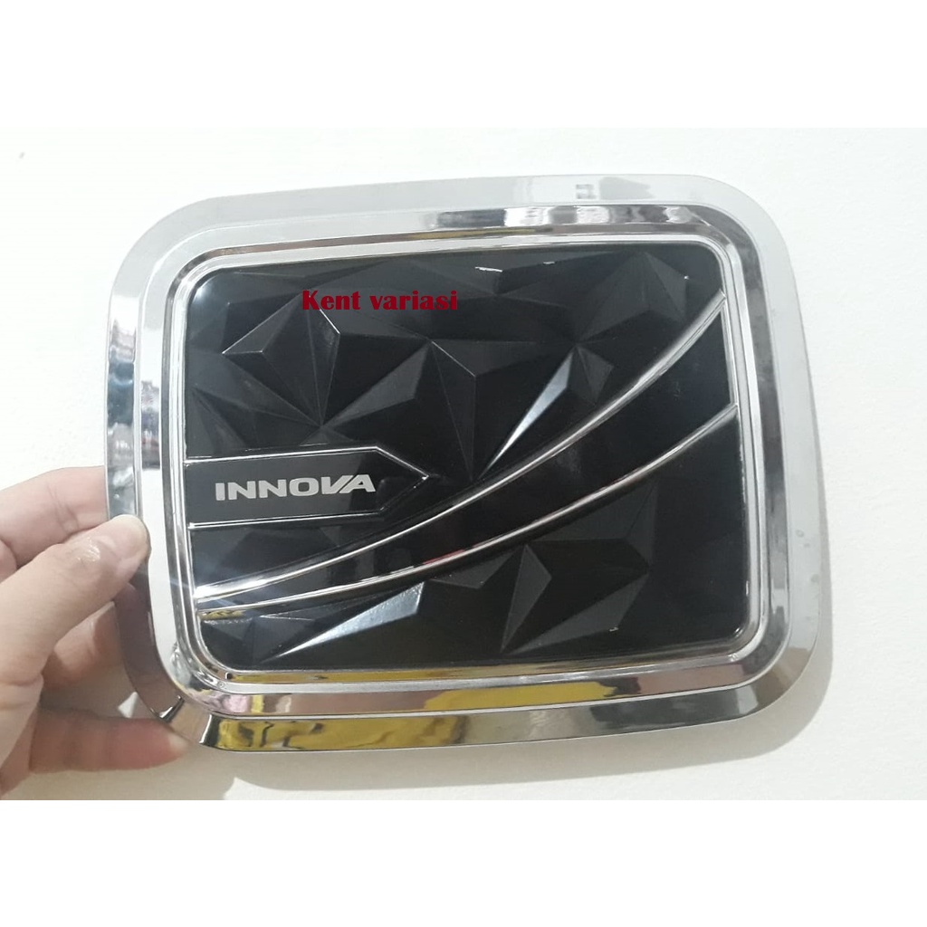 Jual Tank Cover Tutup Bensin Mobil Innova Old 2004 - 2015 Diamond Hitam ...